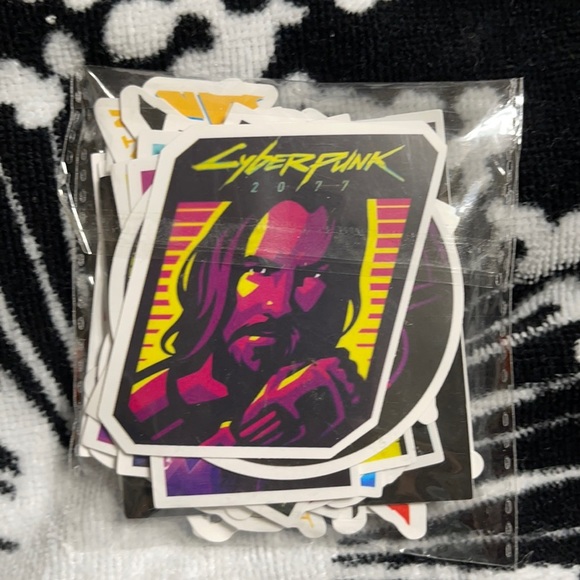 Accessories | New Set Of Cyberpunk Stickers | Poshmark